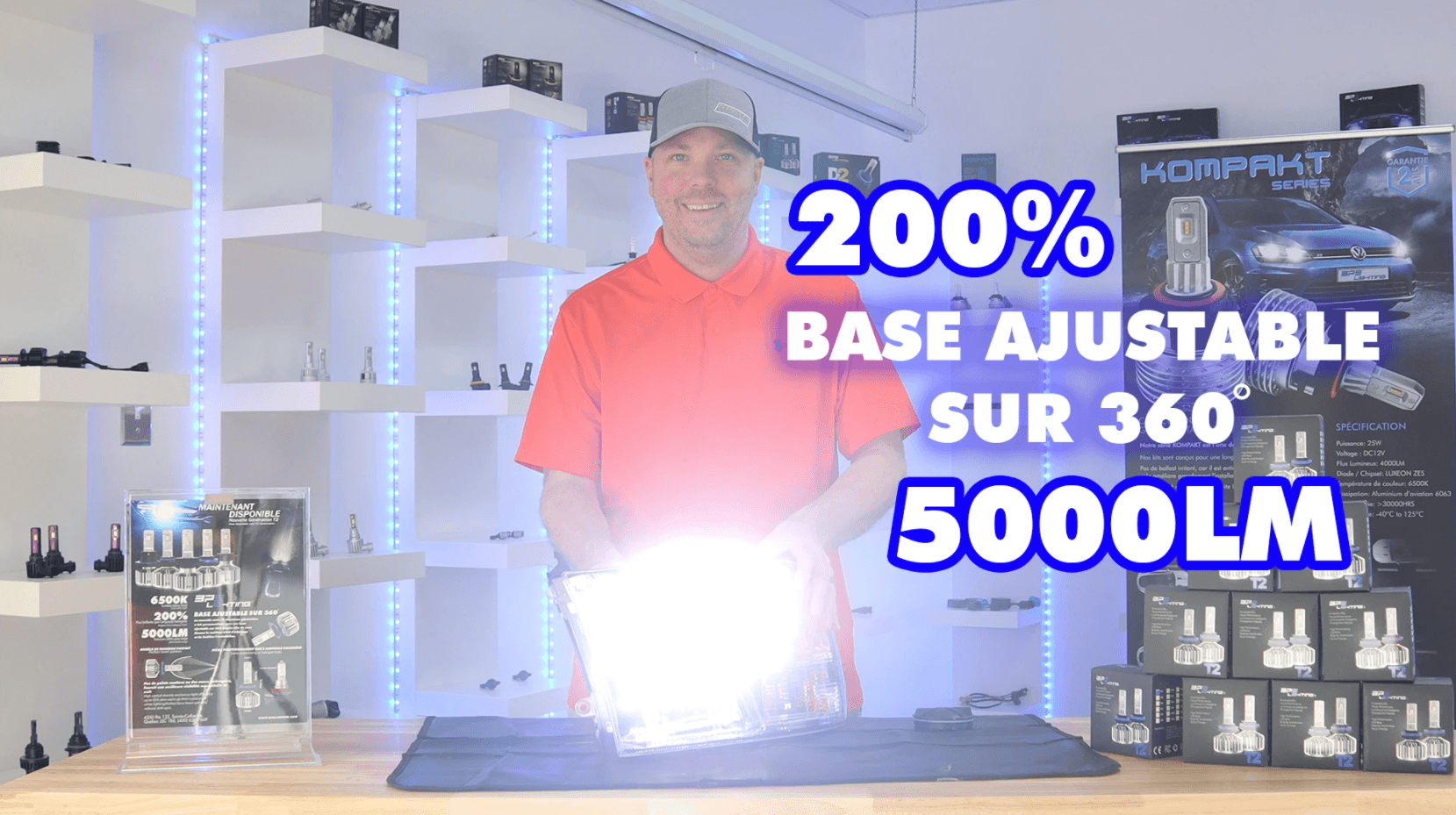 New BPS Lighting T2 Automotive LED Bulbs Series more compact and 360 ...