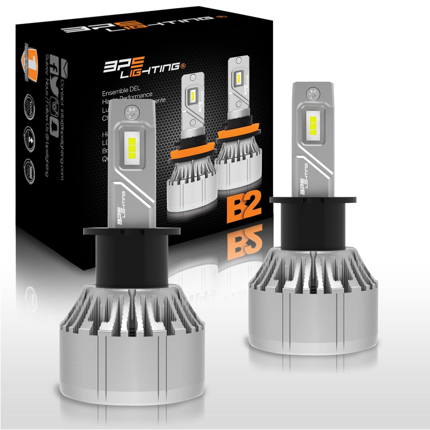 H3 B2 Series LED Headlight Bulbs 12000 Lumens