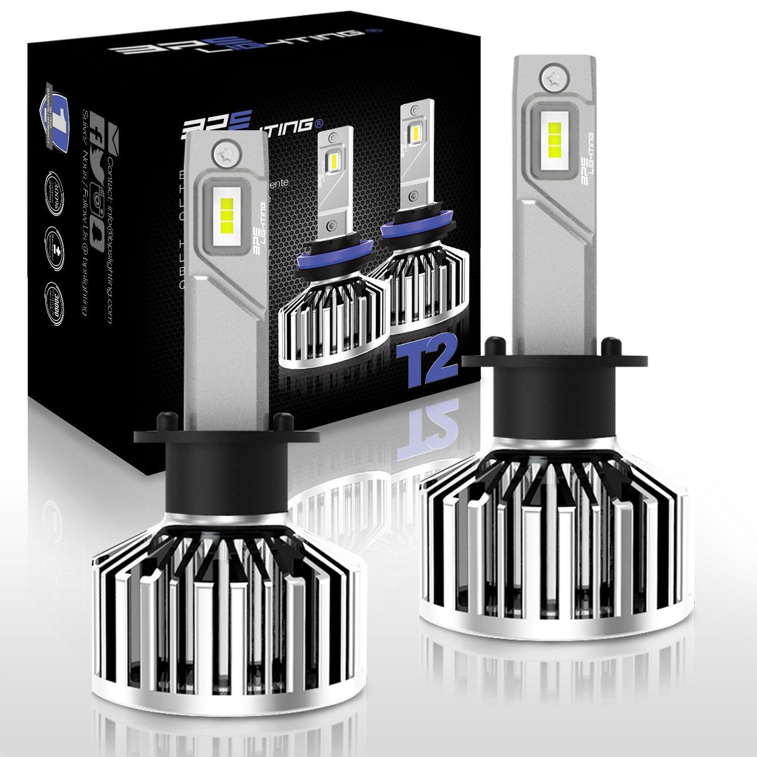 H1 T2 Series LED Headlight Bulbs 10000 Lumens